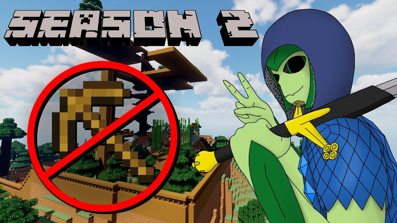 Minecraft: No Pickaxe Challenge [S2 Ep. 1] - YouTube