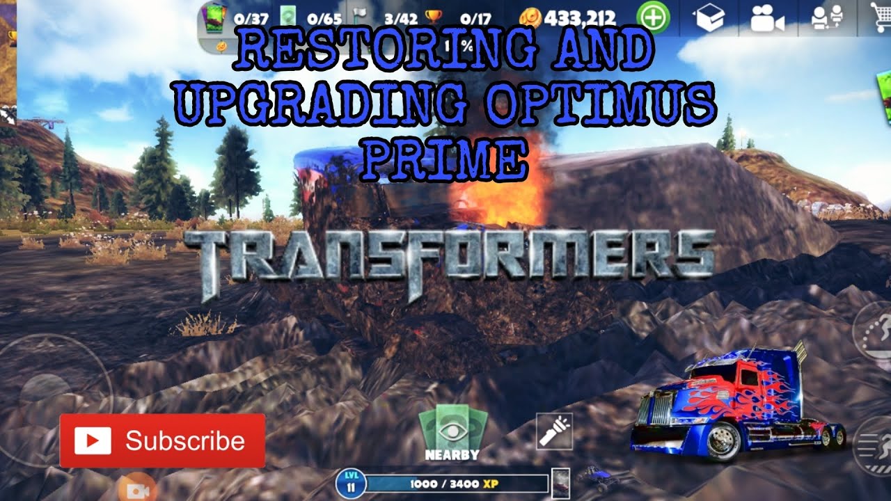 RESTORATION OF THE OPTIMUS PRIME ( crazy transformation at the end🤯 ...