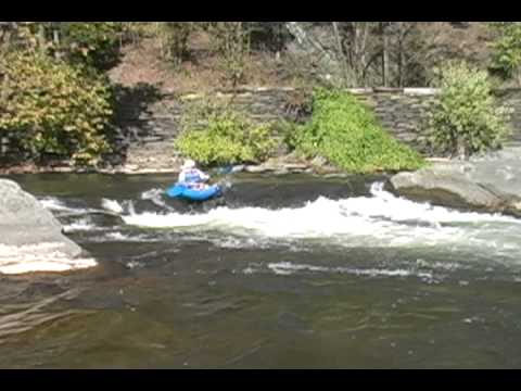 BTI WHITEWATER running Bull Falls, Class III Rapids - YouTube