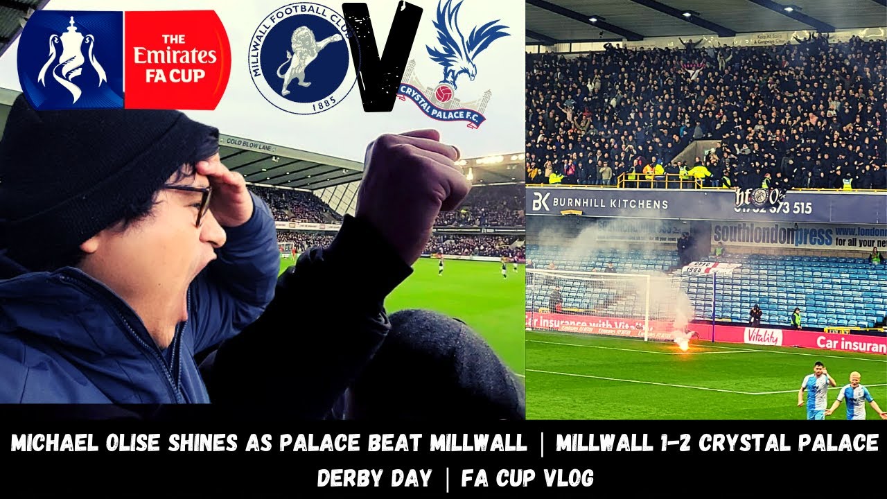 Michael Olise shines as PALACE beat MILLWALL | MILLWALL 1-2 CRYSTAL ...