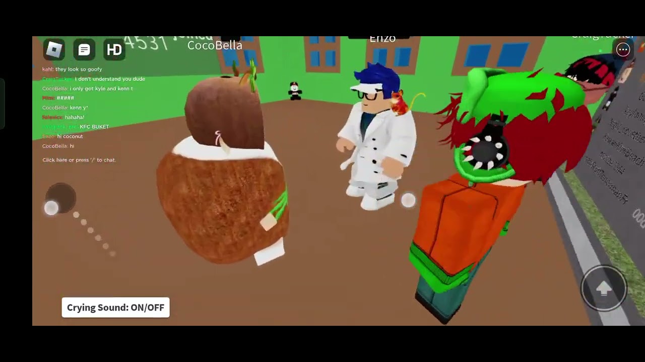 Kenny crying on KFC bucket (POV: I saw someone wearing a coconut outfit ...