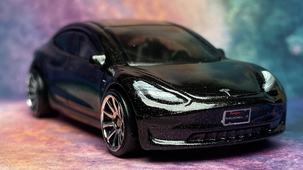 Tesla Model 3 Hot Wheels Car - YouTube