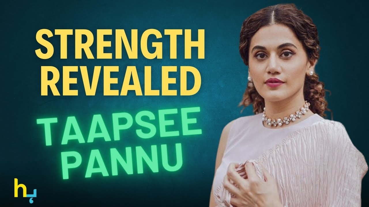Taapsee Pannu Made Colorful Flowers Her Strength | Hungama Express ...