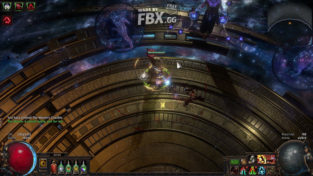 POE 3.16 Shockwave Cyclone Slayer The Feared 101% IIQ - YouTube