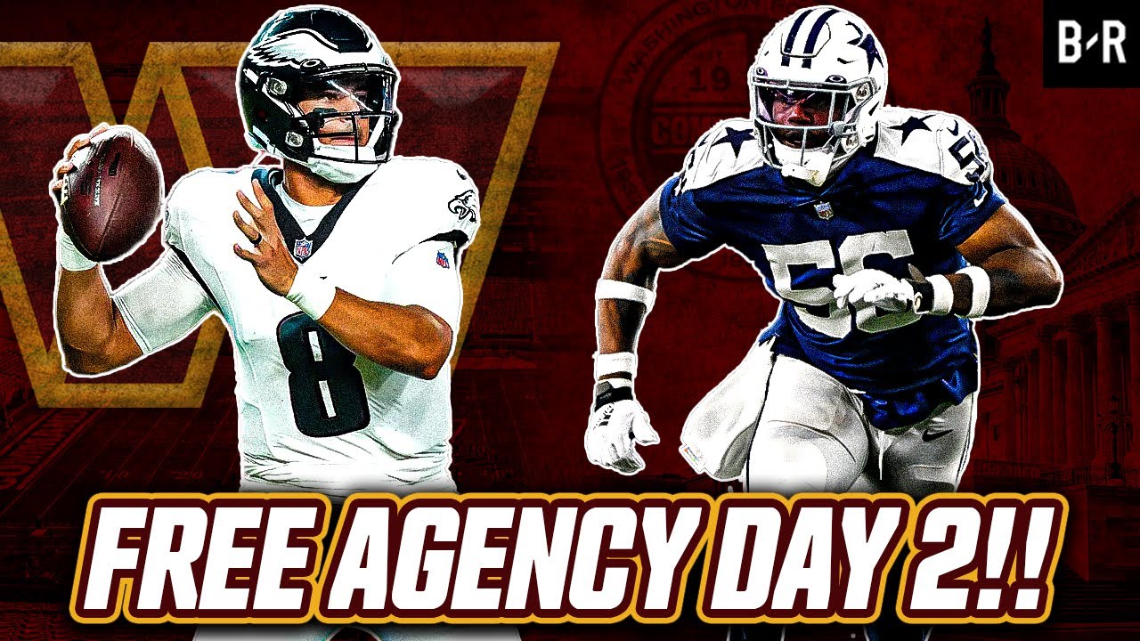 WASHINGTON COMMANDERS FREE AGENCY DAY 2!! - YouTube