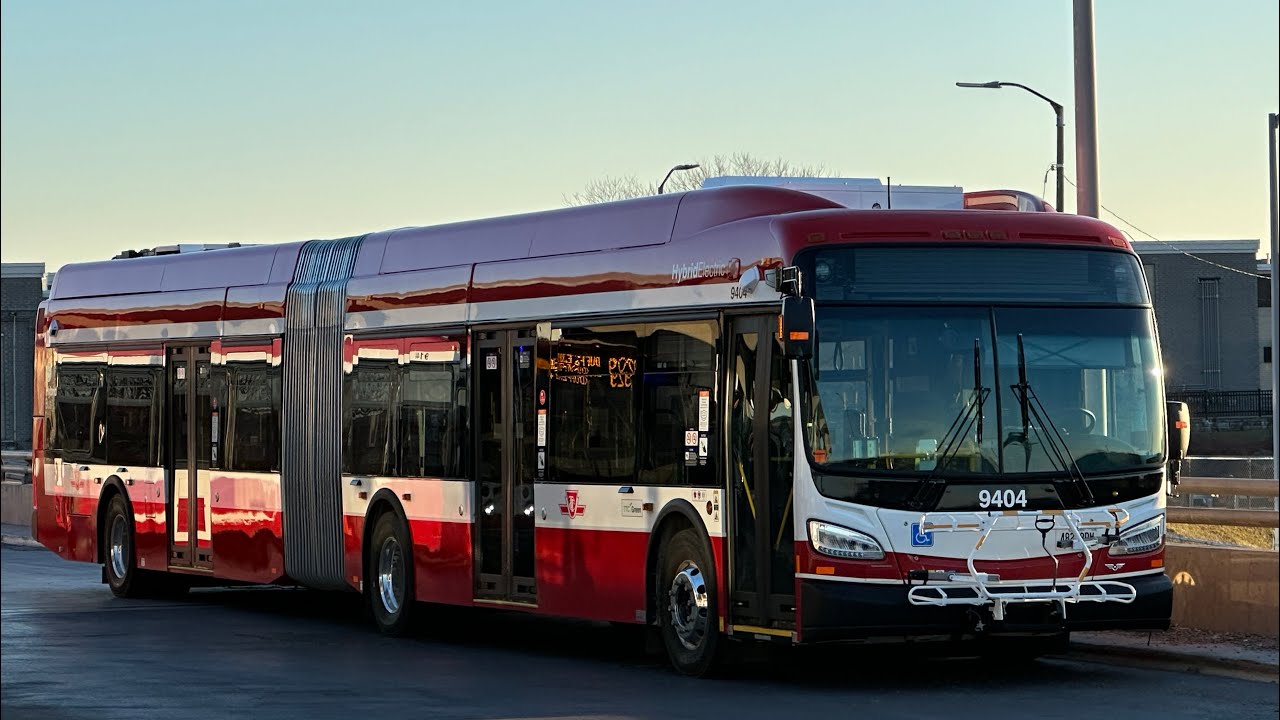 [Inaugural Ride] Toronto Transit Commission New Flyer XDE60 #9404 | 29 ...