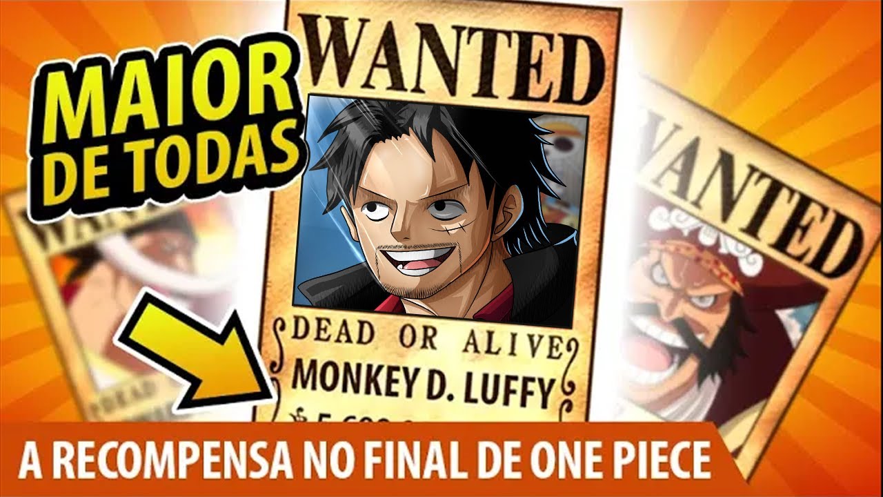 A ÚLTIMA RECOMPENSA DO LUFFY SERÁ ESSA! O ENIGMA NAS RECOMPENSAS DOS ...
