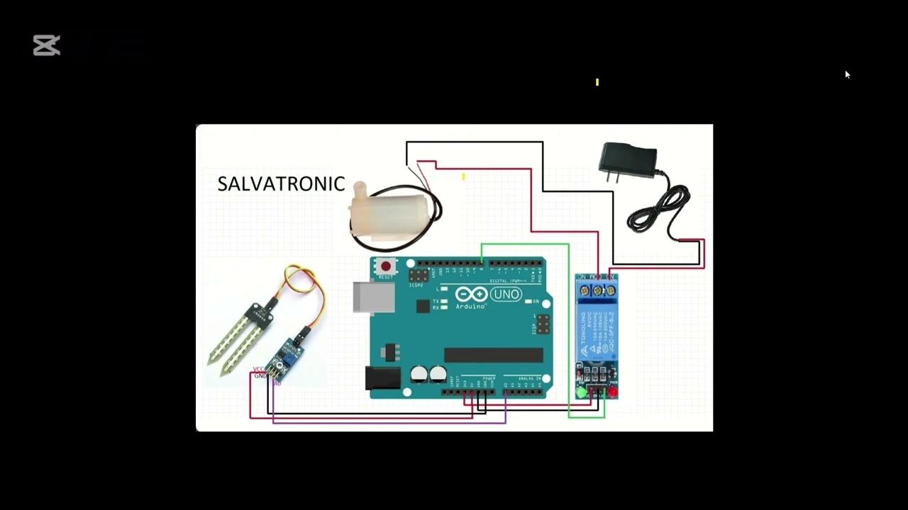 Proyecto en arduino : sistema de riego - YouTube