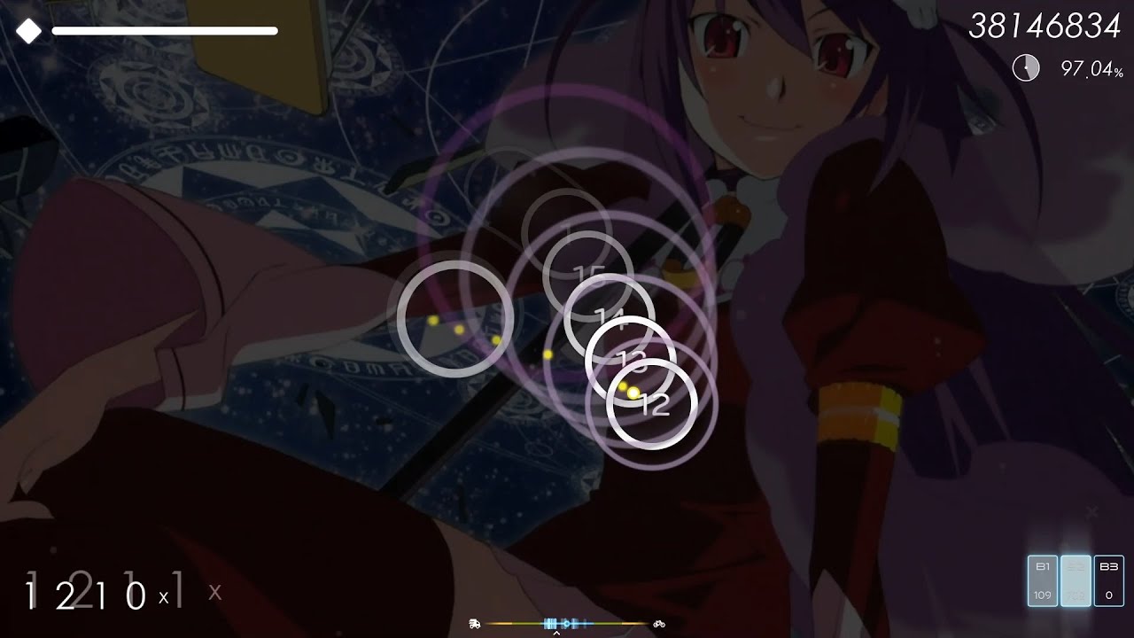 [osu!] God only knows -Secrets of the Goddess 95,83% 4,93* (rerun ...
