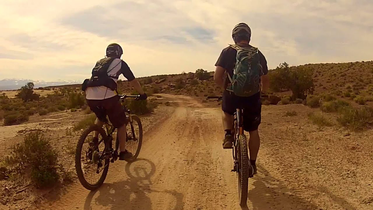 Bar M loop Moab - YouTube