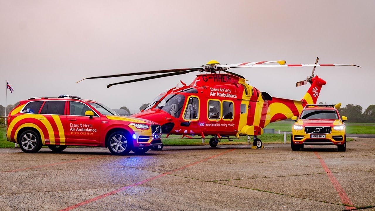 HELIMED-55 | Essex & Herts Air Ambulance - YouTube