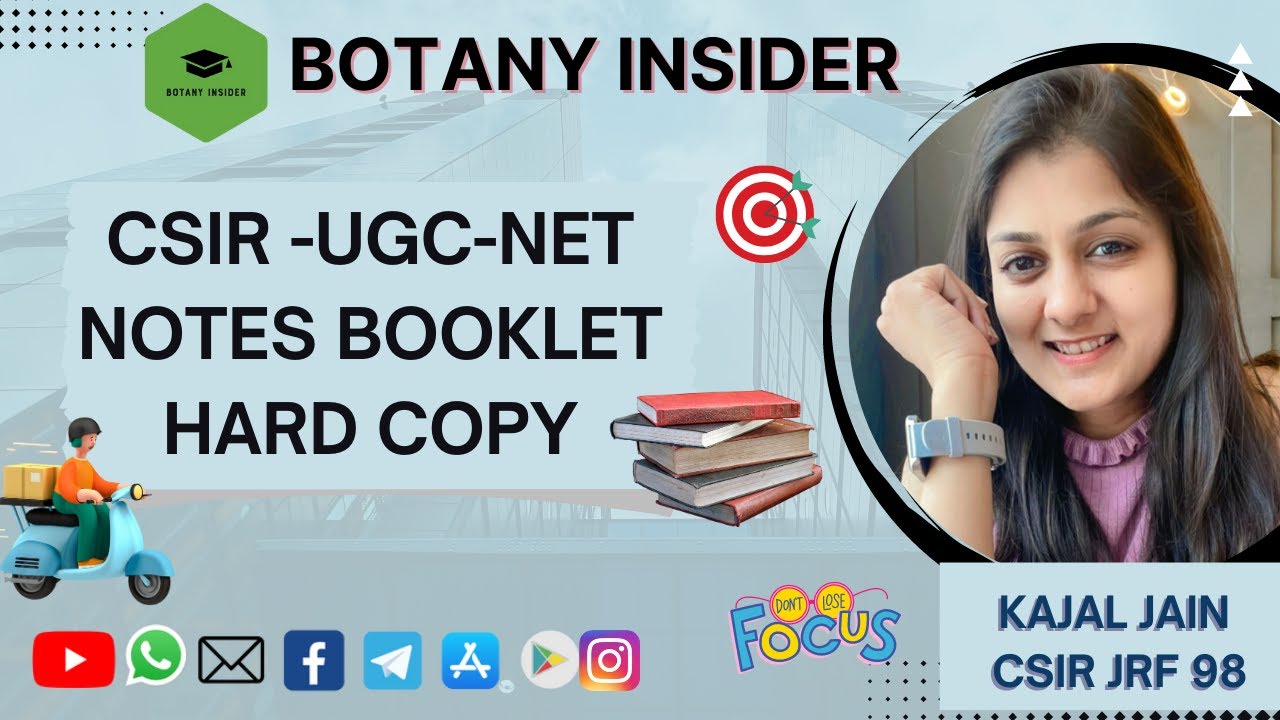 CSIR NET Lifesciences Notes || Hard Copy NOTES BOOKLET || Order now ...