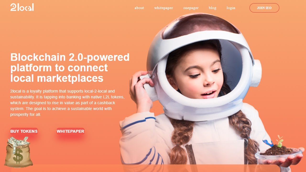 2LOCAL company L2L token Blockchain technology ICO IEo - YouTube