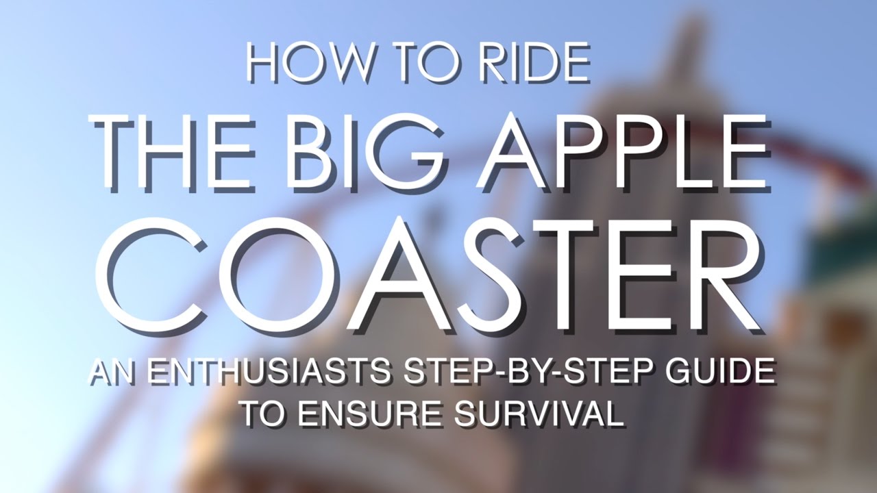 How to Ride the Big Apple Coaster at the New York New York Hotel and ...