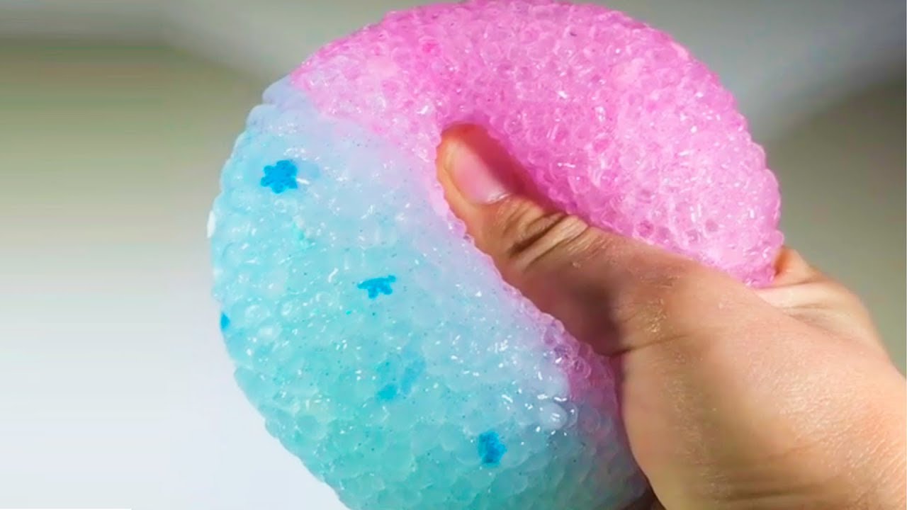 Relaxing Slime ASMR - Gradient Slime #2 - YouTube