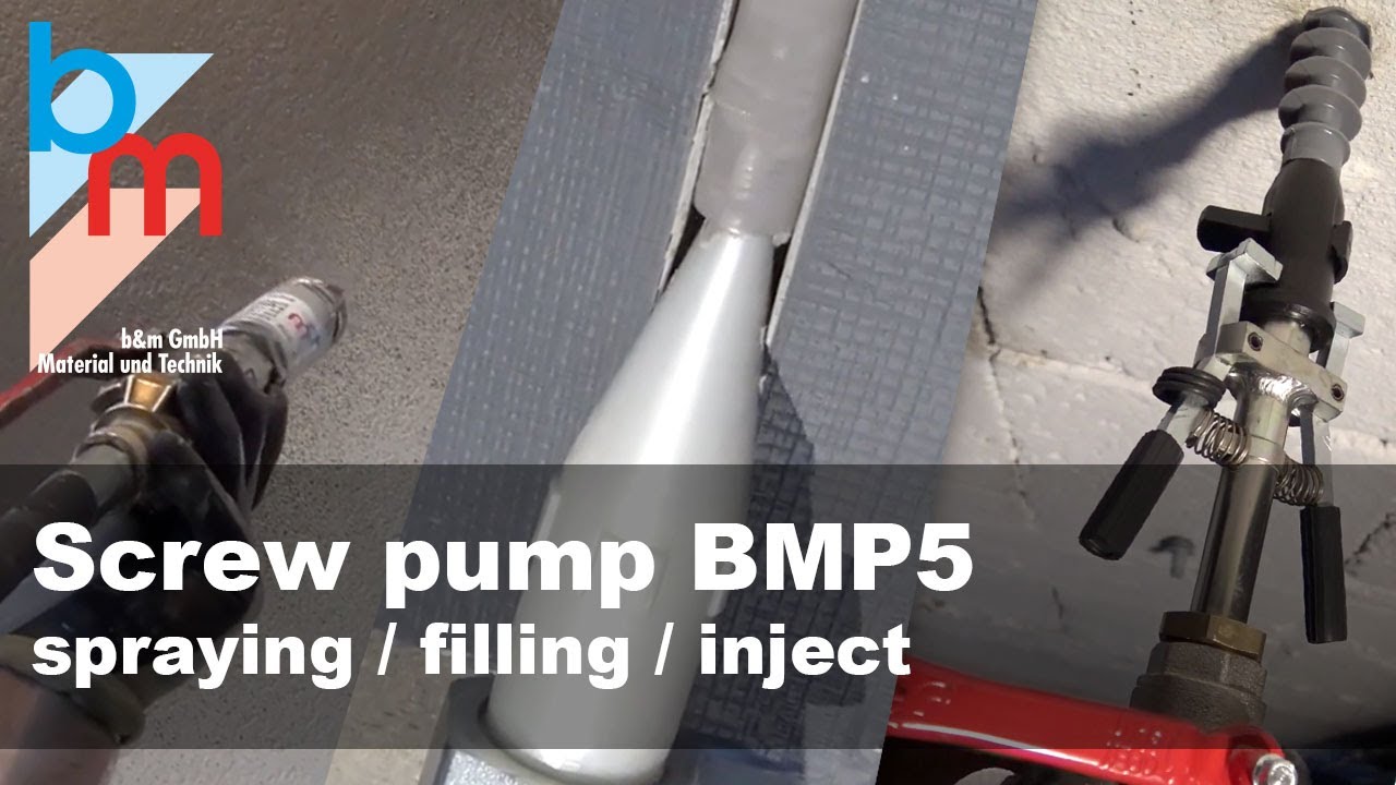 b&m GmbH: Screw pump BMP 5 - YouTube