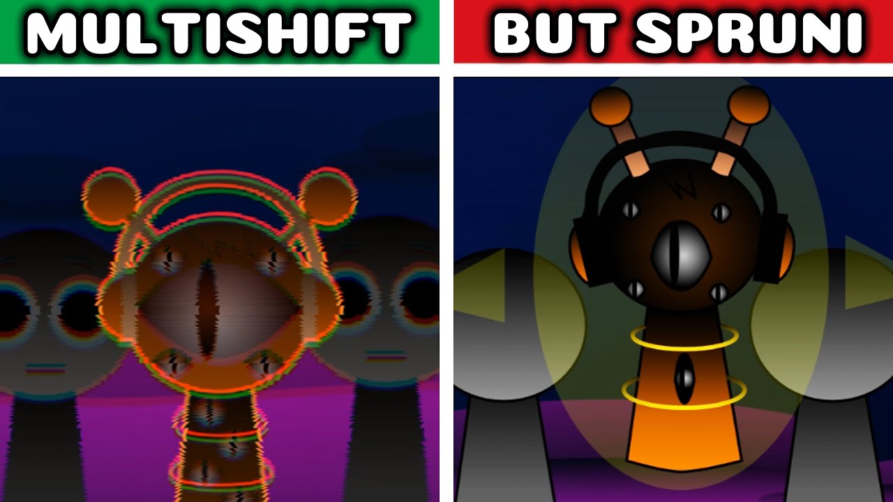 Incredibox Sprunki Multishift — Original vs Spruni: Who Did It Better ...