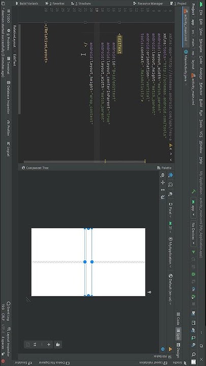 How to change the color of edittext line in android studio #shorts # ...