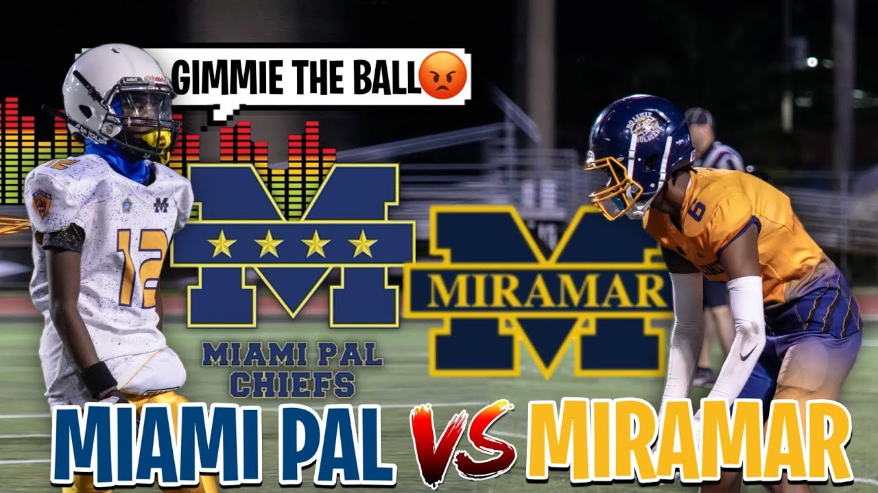 MIAMI PAL 13U VS MIRAMAR WOLVERINES 13U || MIC’D UP W/ MALKESSE “DADA ...
