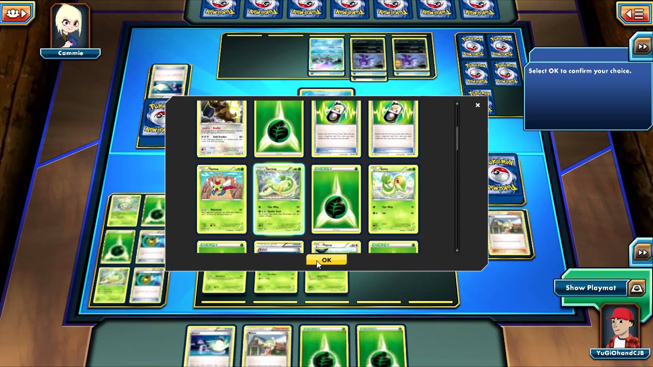 Pokémon TCG Online Invisible Cards Glitch Glitch - YouTube