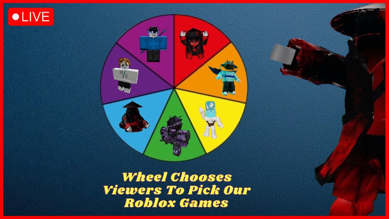 [🔴LIVE] Wheel Chooses Viewers To Choose Our Games... - YouTube