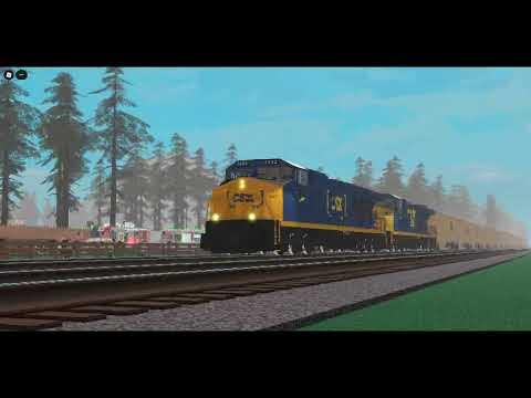 ROBLOX Railfanning at Folkston, GA S49E32: CSX Grain Train - YouTube