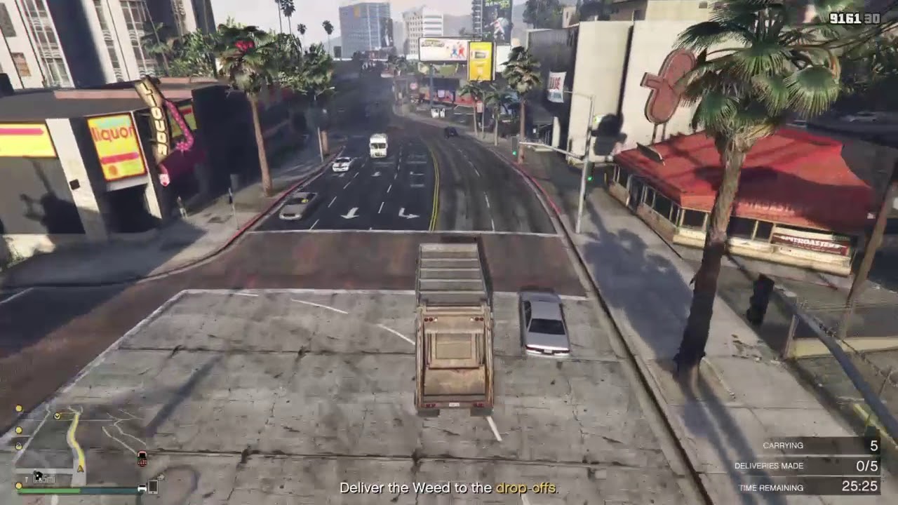 Gta 5 weed farm run - YouTube