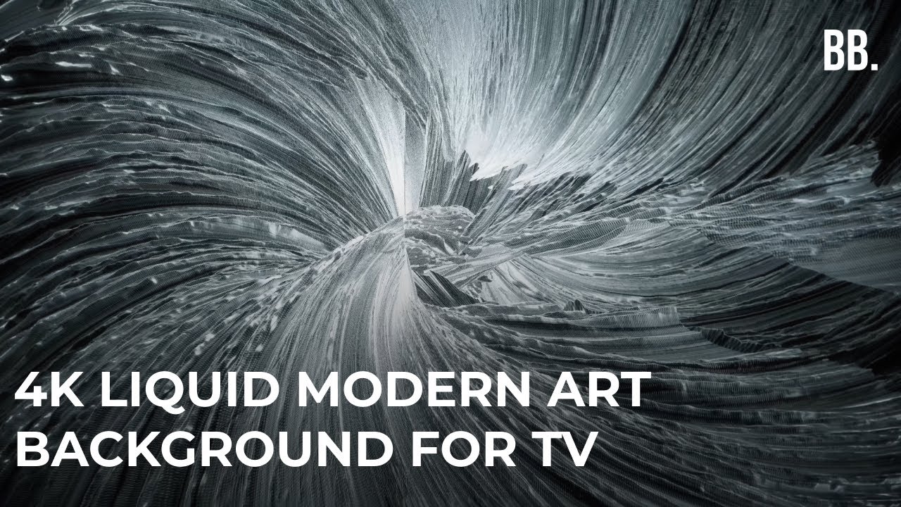 4K Abstract Liquid Stream | Modern Art Screensaver for TV, PC, LG ...