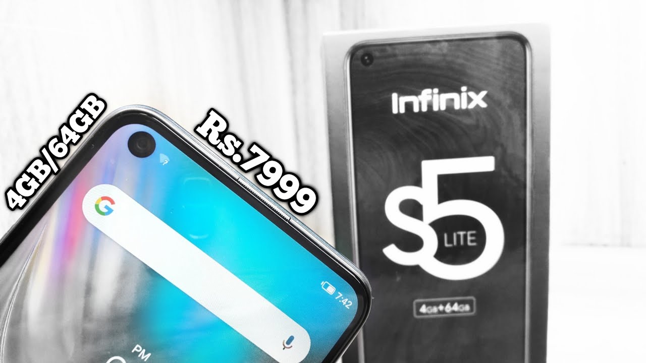 Infinix S5 Lite Unboxing & First Look - YouTube