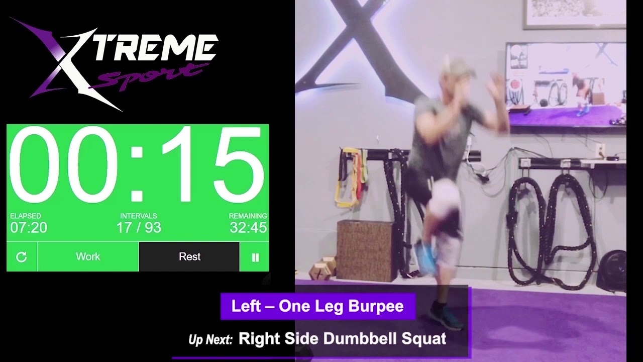Left One Leg Burpee - YouTube