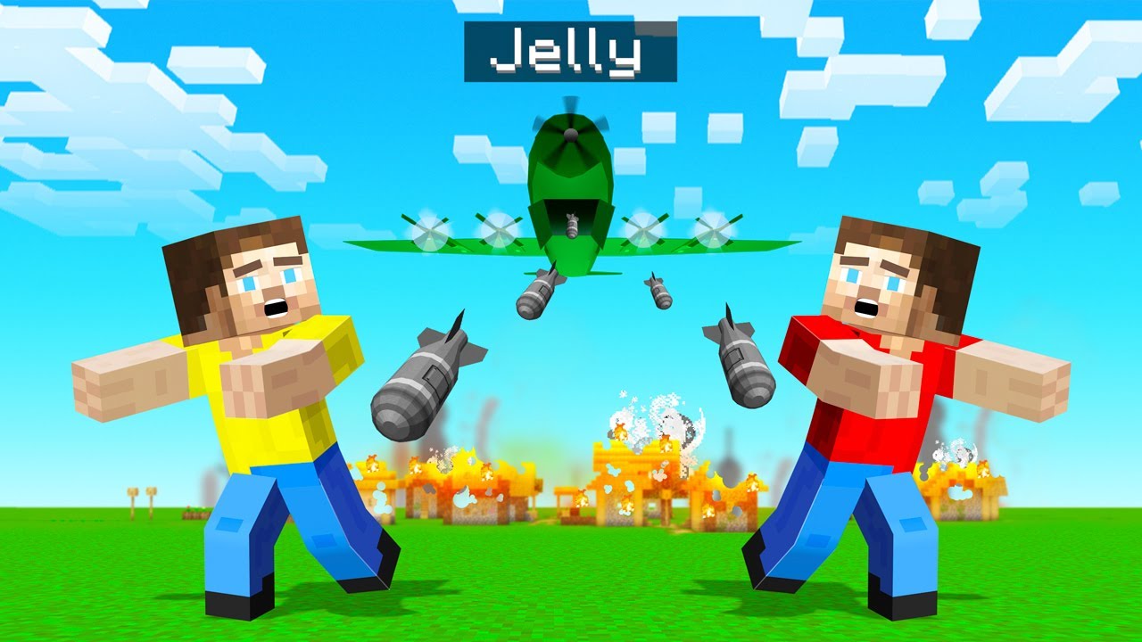 Most DANGEROUS AIRSTRIKE Mod EVER! (Minecraft) - YouTube