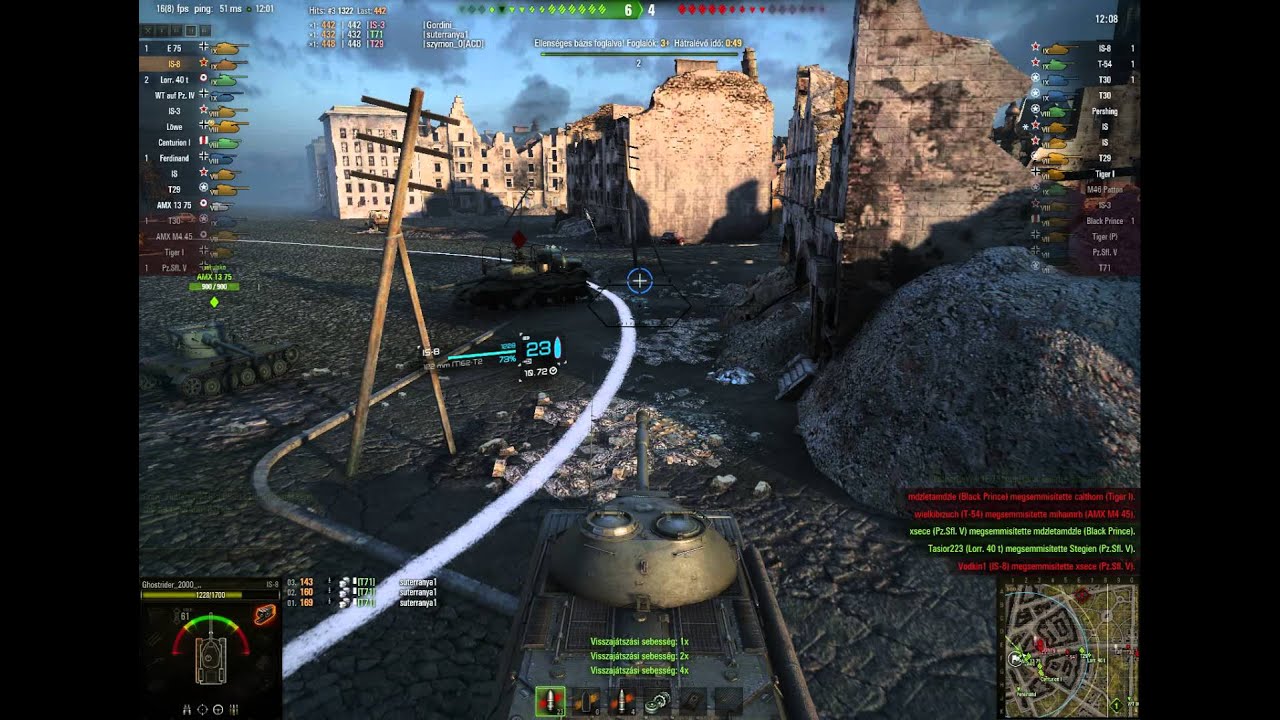 World of Tanka Tank ász IS-8 - YouTube