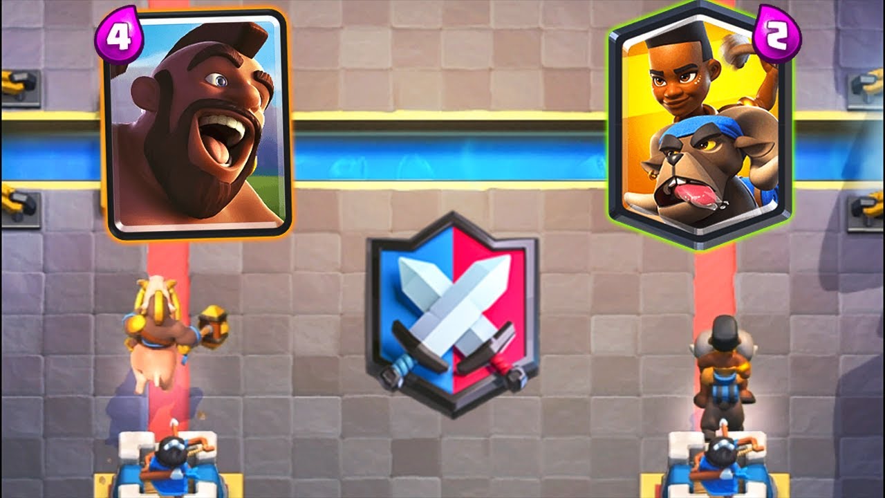 Hog Rider VS Ram Rider Who Can Destroy Tower First? (Clash Royale ...