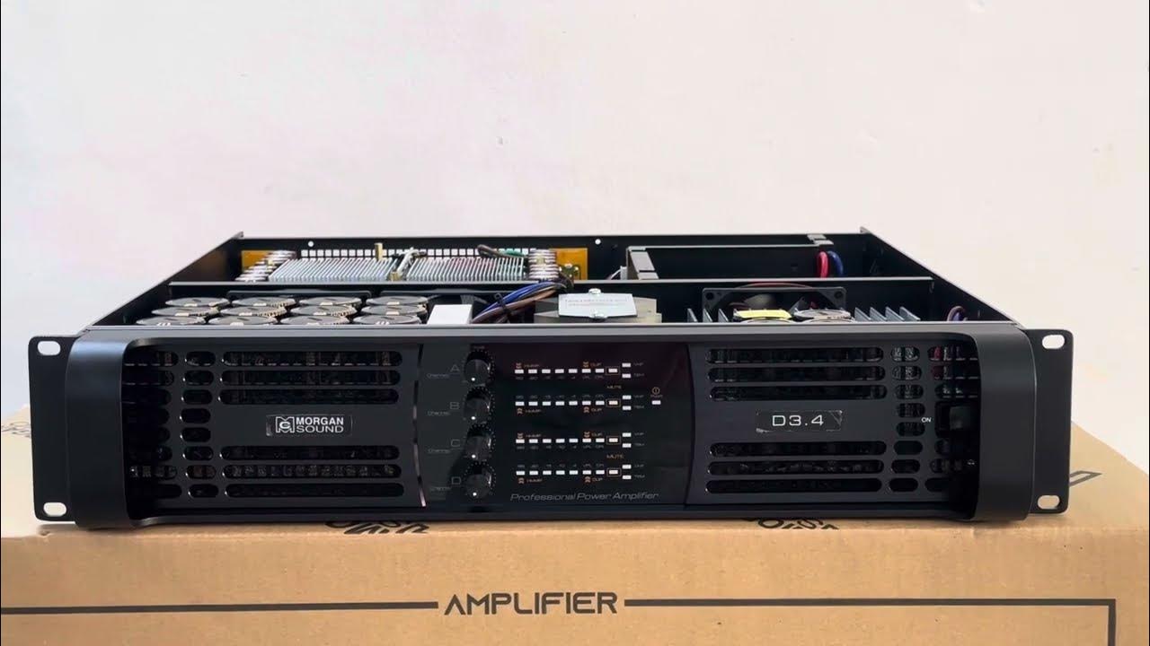 MAIN 4 Kênh Size 2u Class D Model : D3.4 cs:3000w/8ohm Bảo hành 2 năm 📞 ...