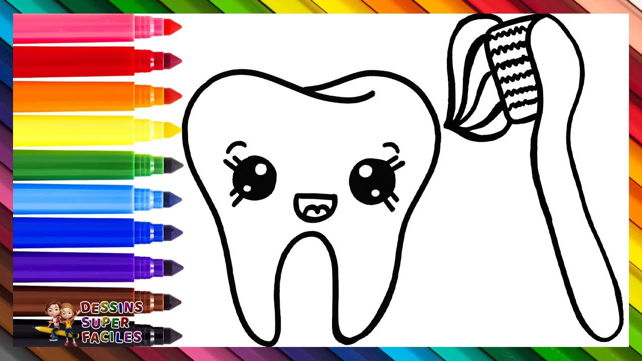 Pages à Colorier Pour Se Brosser Les Dents 130 Enfant Lave Les Dents