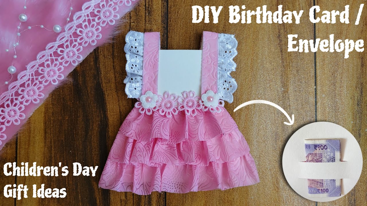 Money Envelope Making Ideas | Birthday Return Gift | Birthday Party ...