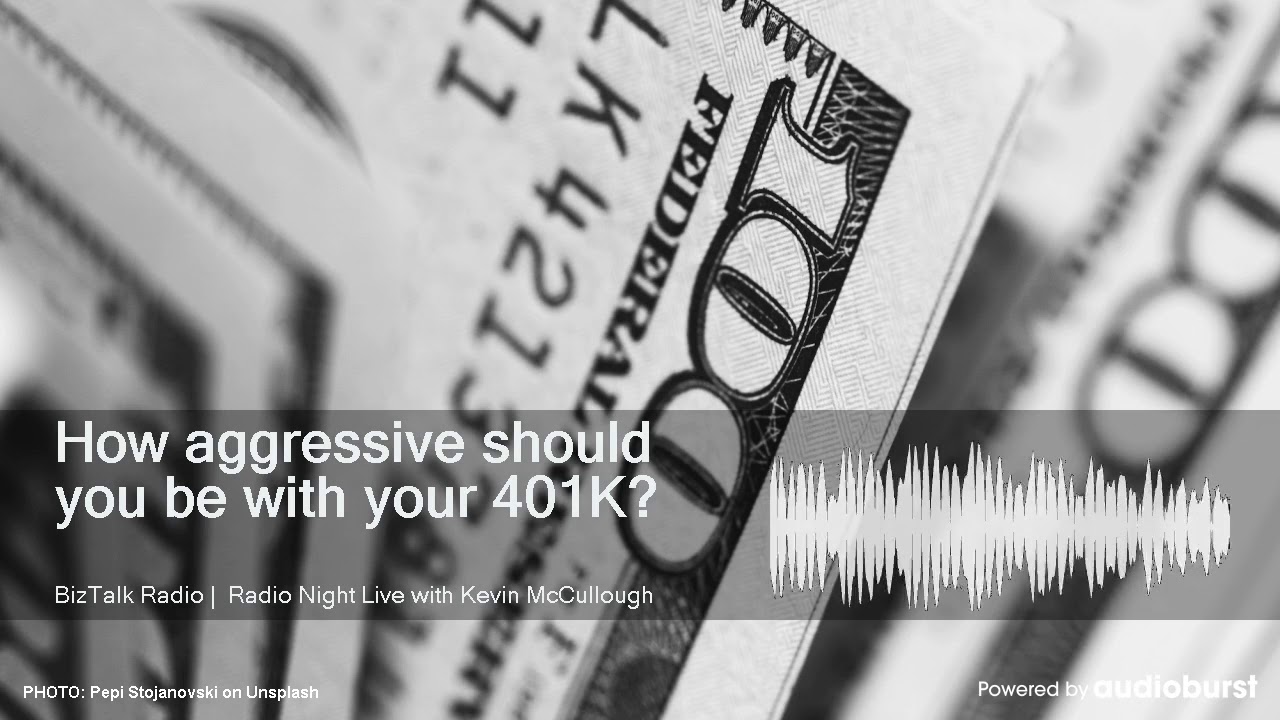 How aggressive should you be with your 401K? - YouTube