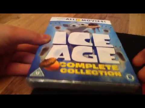 Unboxing Ice age complete collection DVD