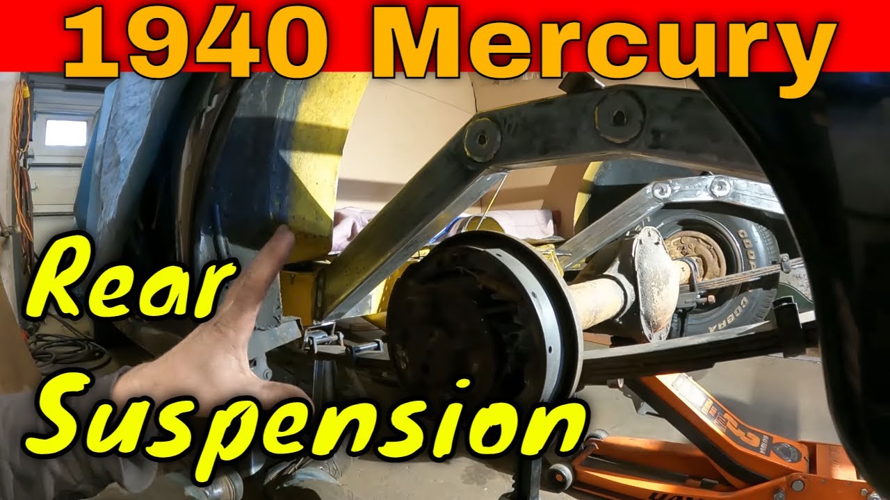 Ford Granada Rear and Leaf Spring Suspension Install: 1940 Mercury ...