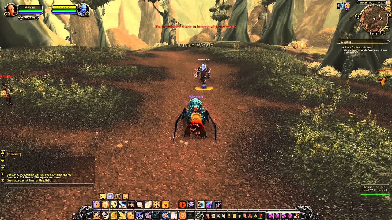 Quest 935: A Time for Negotiation... (WoW, human, paladin) - YouTube