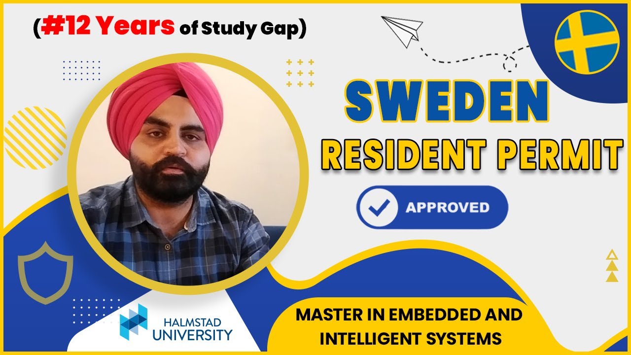 Temporary Resident Permit Card for Sweden | August 2022 Intake | 12 ...