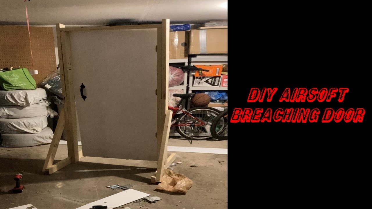 DIY Airsoft Breaching Door - YouTube