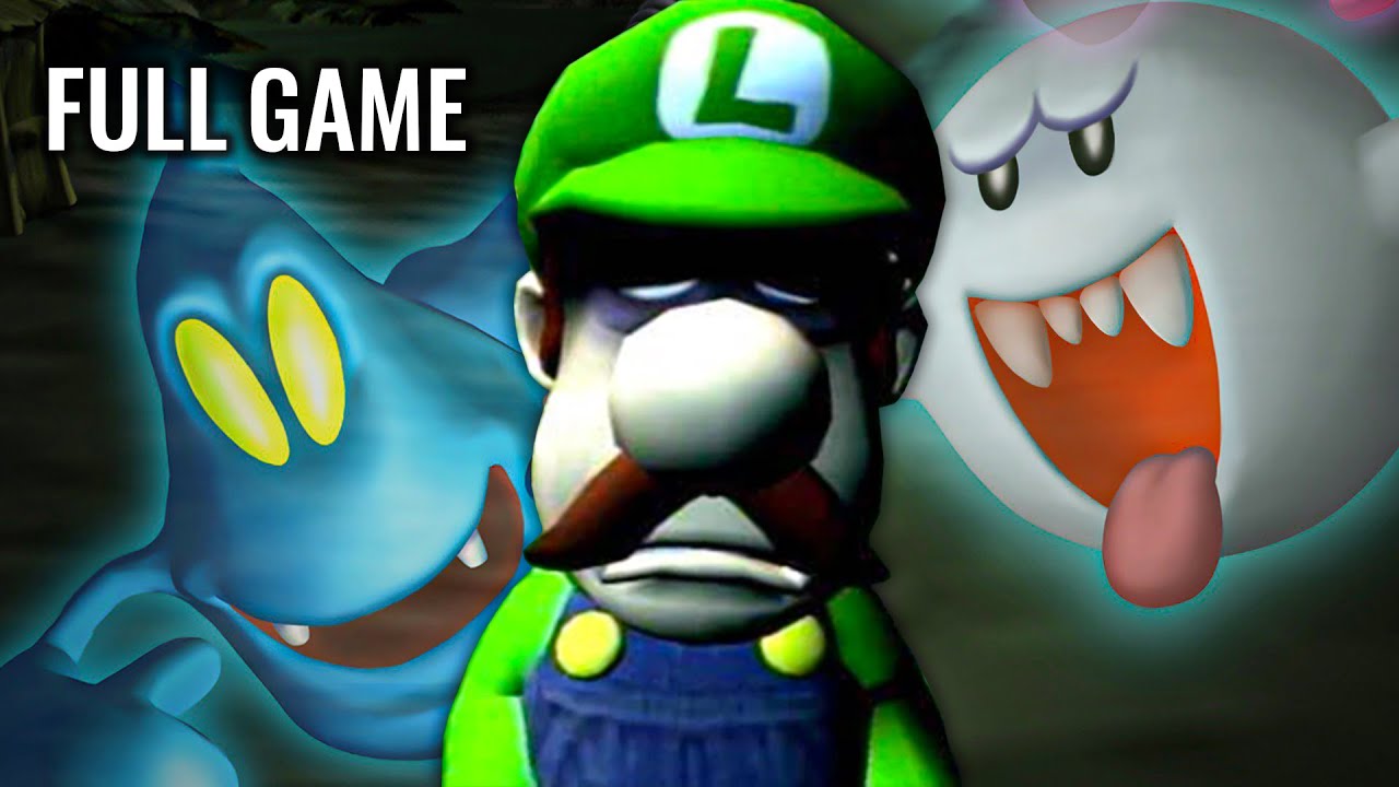 Luigi's Mansion - Full Game Walkthrough - YouTube