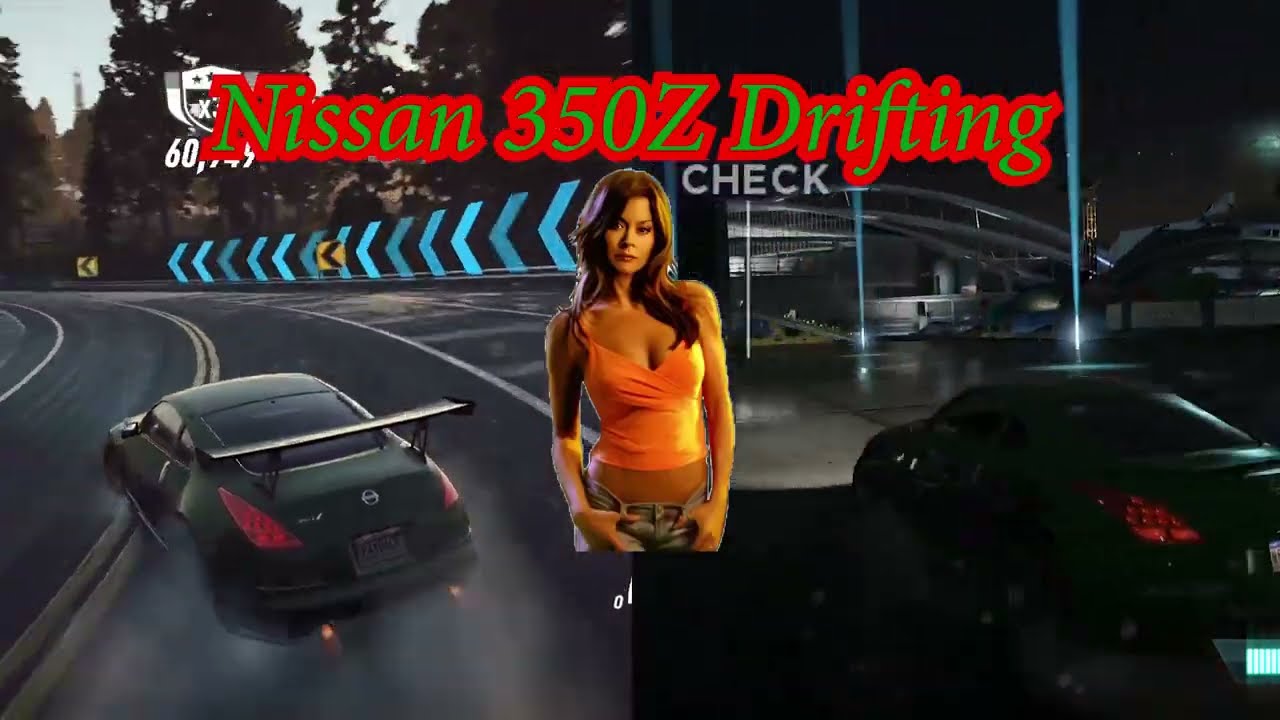 Rachel Teller Nissan 350Z Drifting in PAYBACK vs MOST WANTED Need for ...