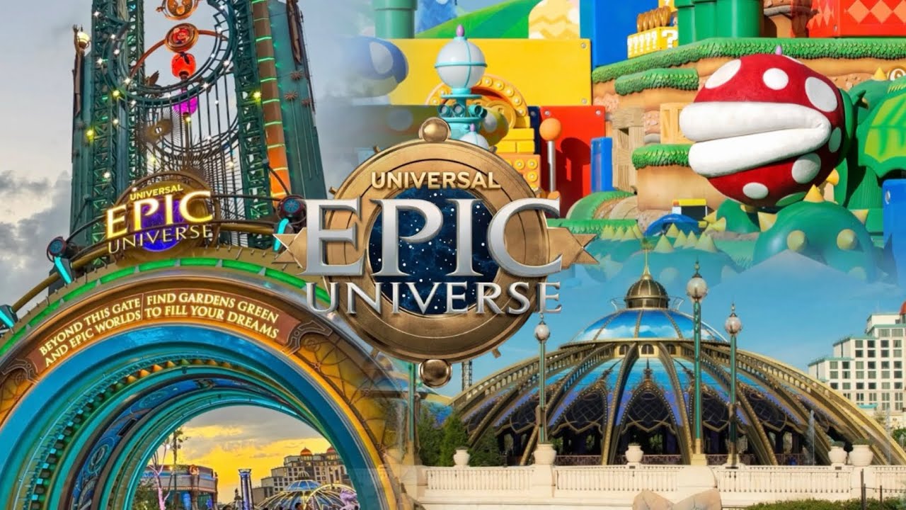 Universal Epic Universe RIDES &ATTRACTIONS 2025 |Universal Orlando ...