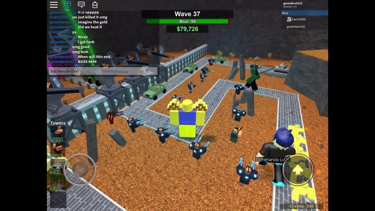 Roblox Tower Battles Last Wave - YouTube