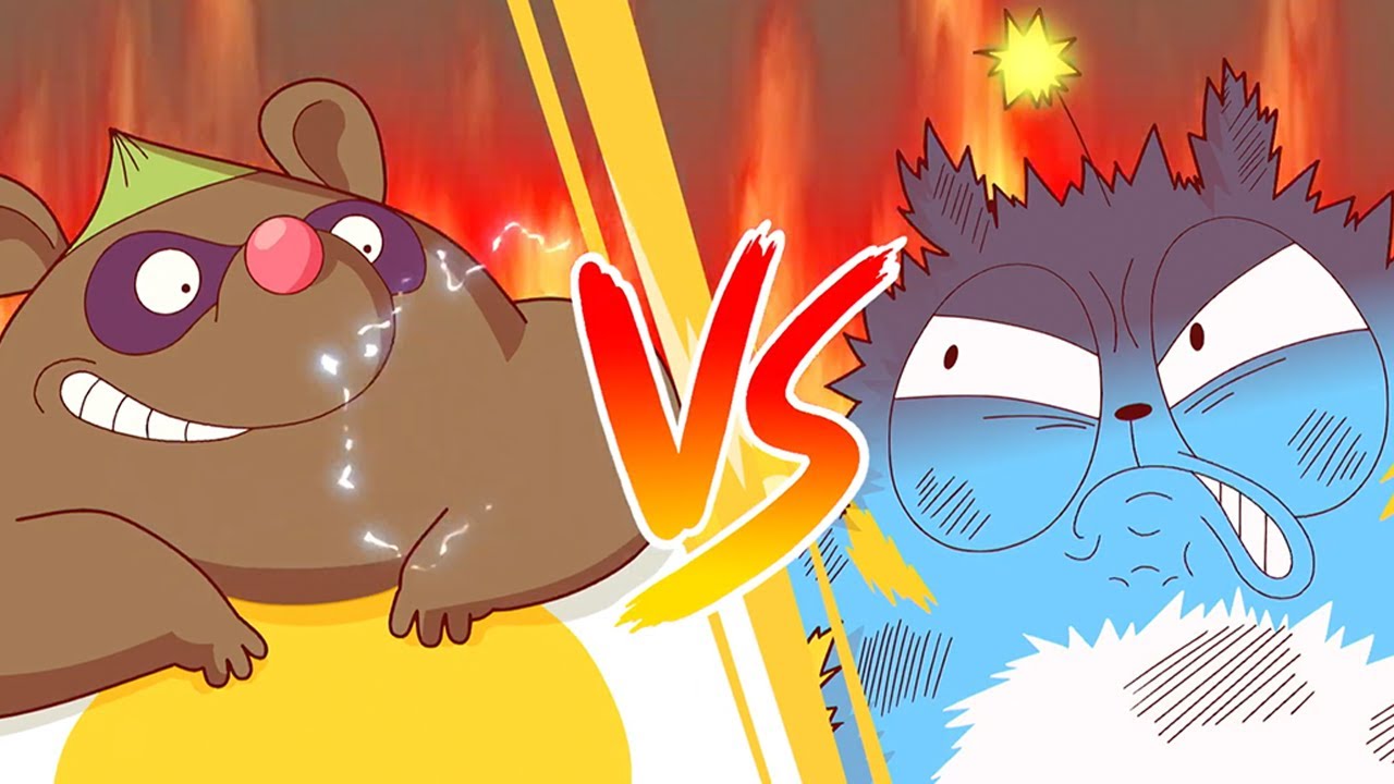 Funny Cowboys | Tata & Kuma | Cartoon For Kids - YouTube