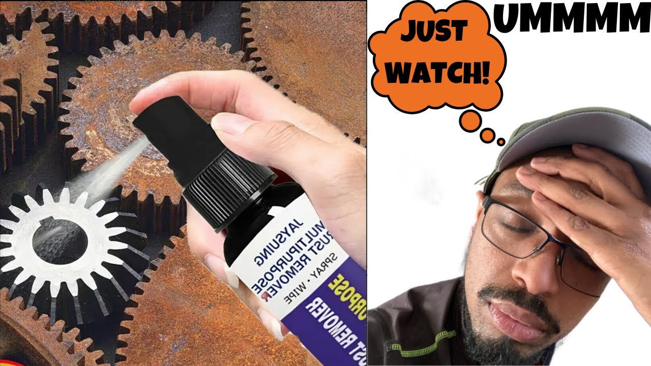 Jay suing Multi-Purpose Rust Remover review! 😅 - YouTube