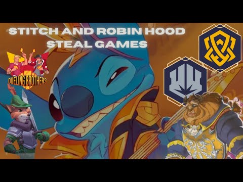 Stitch And Robin Hood STEAL Games!! Amber/Steel Is Better Than Ever ...