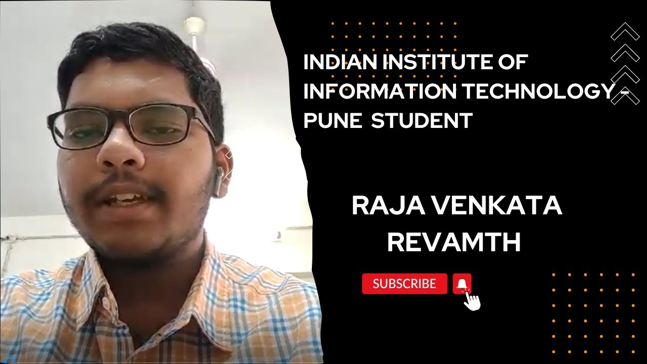 Achievement talk with Raja Venkata Revamth B.Tech(CSE), S/o Balaji Garu - YouTube